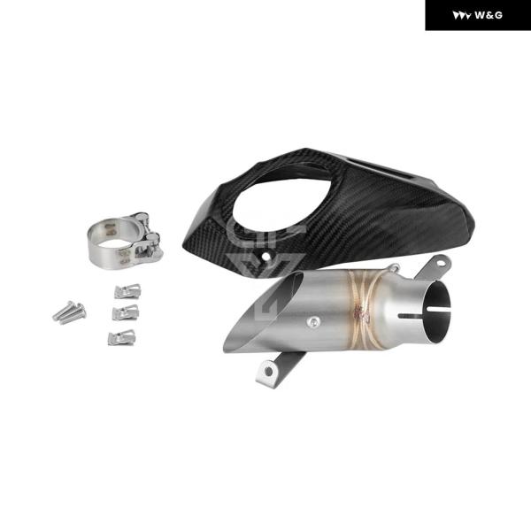 ドゥカティ パニガーレ 959 2016〜2019 1299 パニガーレ / R / S エスケープ スリップオン オートバイ バイク エキゾースト パイプ カーボン ヒートシールド 付き カスタムパーツ アクセサリー 交換用部品Hign-...