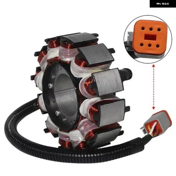 オートバイ ジェネレーター ステーターコイル SKI DOO GSX GTX MXZ 600HO 800R LE SE LTD XRS TNT ADRENALINE RENEGADE X 420665433 420665435 カスタム パ...