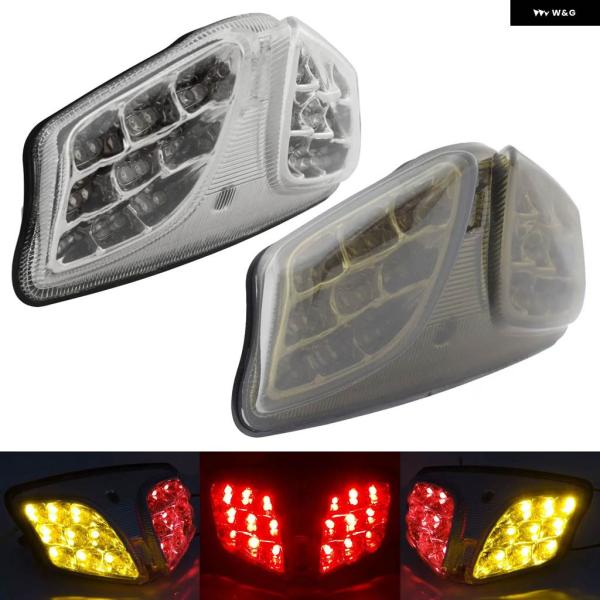 クローム LED 一体型 テールライト テールブレーキ ウィンカーライト スズキ SV650 SV650X X L7 2017 - 21 カスタム パーツ アクセサリーModel Name:For SUZUKI SV650/X 2016-2...