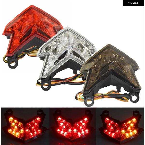 オートバイ LED 一体型ウインカー テールブレーキ ウィンカー ライト インジケーター ランプ カワサキ Z800 E ZR800 2013-2019 カスタム パーツ アクセサリーHigh-concerned chemical:None...