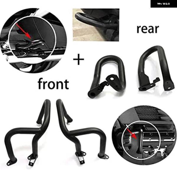 ホンダ GOLDWING GL1800 GL1800A F6C GOLD WING 1800 2001-2017 バイク フロントリア クラッシュ バー エンジン ガード バンパー プロテクター カスタム パーツ アクセサリーProtect...