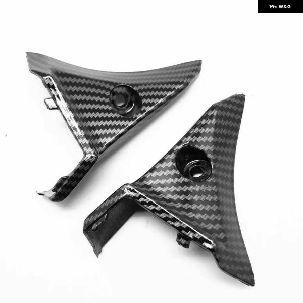 ホンダ 2011-2013年CBR600Fハイドロディップカーボン仕上げフロントノーズ ヘッドライト サイド フェアリング カウル カスタム パーツ アクセサリーMotobike Make:HondaPainted:YesMolding:I...