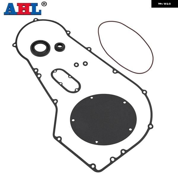 ハーレー ダイナ スーパーグライド FXDL FXLR FXDP FXDX エレクトラ FLHTC FLHT ファットボーイ FLSTF オートバイ クラッチプライマリーカバー ガスケットキット カスタム パーツ アクセサリーHigh-co...