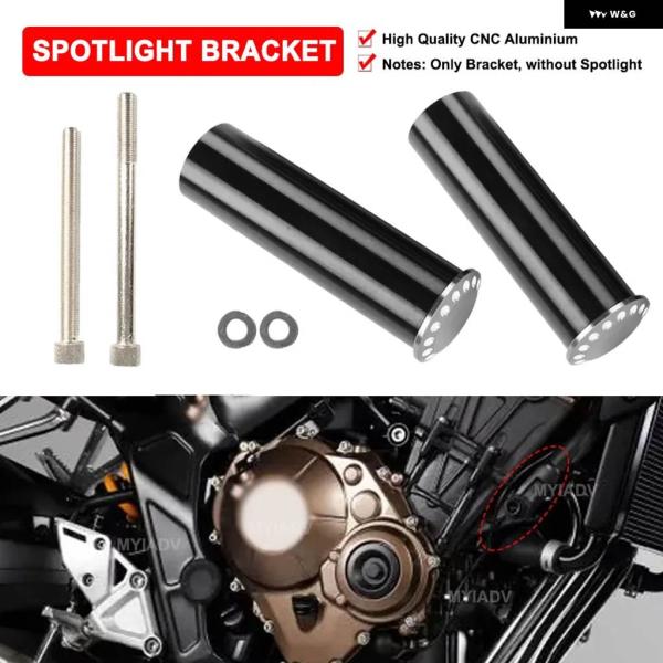 ホンダ CB650R CB 650 2019年モデル用 オートバイ スポットライト マウント ブラケット - 21 エンジン ガード スポット フォグライト ホルダー アクセサリー カスタム パーツ アクセサリーHigh-concerned...