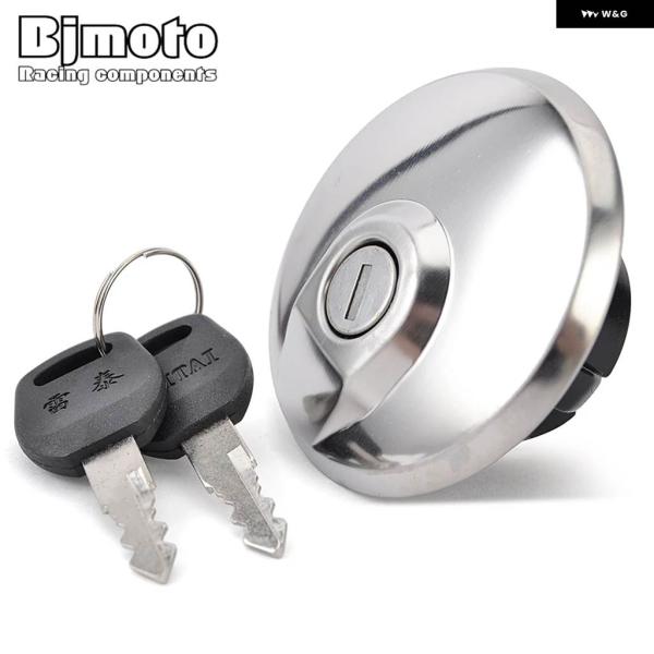 スズキ GZ250 1999-2007 GZ125 マローダー 1998-2007 VS800 ブールバードS50 2005用 オートバイ 燃料ガスオイル タンクキャップ カバー 付き カスタム パーツ アクセサリーHigh-concern...