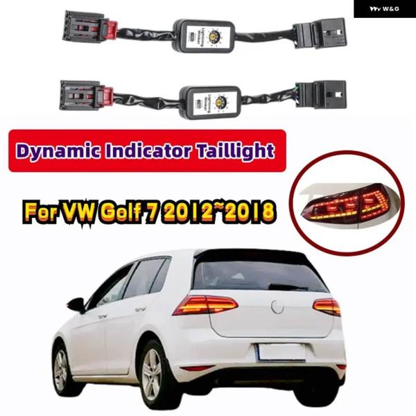 2ピース インジケーター LED テールライト ケーブル ケーブル ハーネス VW ゴルフ 7 ブラック ダイナミックウィンカー 左右 テールライト カスタム パーツ アクセサリーVoltage:12 VSpecial Features:F...