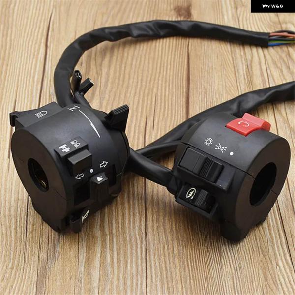 プロフェッショナル モト コントローラ ー ブラック モーター バイク コントロール 多機能 ホンダ スイッチ CBT125 CBT 125 バイク スイッチ カスタム パーツ アクセサリーSpecial Features:headligh...