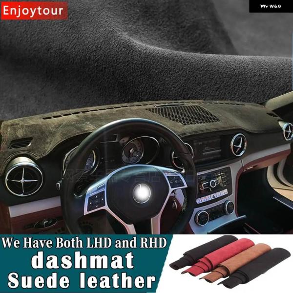 メルセデス ベンツ SL クラス R231 400 63 65 AMG スエードレザー ダッシュボード カバー パッド カバー パッド カー スタイリング カスタム パーツ アクセサリーPosition:Left RudderMateria...