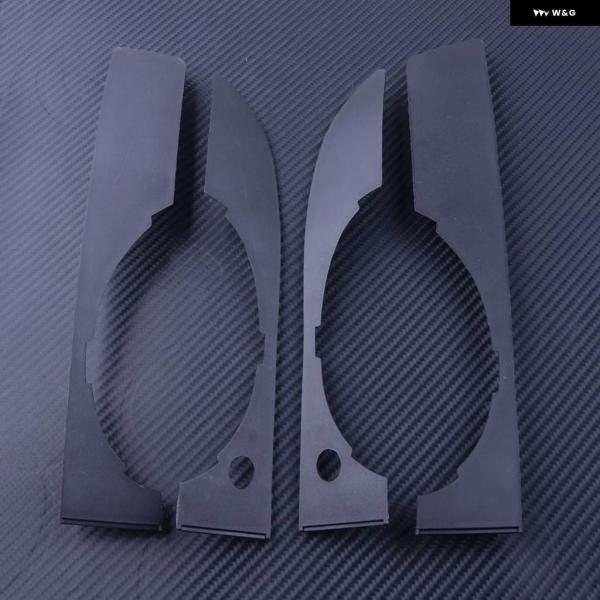 4ピース 左右 フォグライト トリム カバー グリル バンパー アンダー アッパー 8E0807173 アウディ A4 B7 S4 2005 - 08 カスタム パーツ アクセサリーHigh-concerned chemical:NoneI...