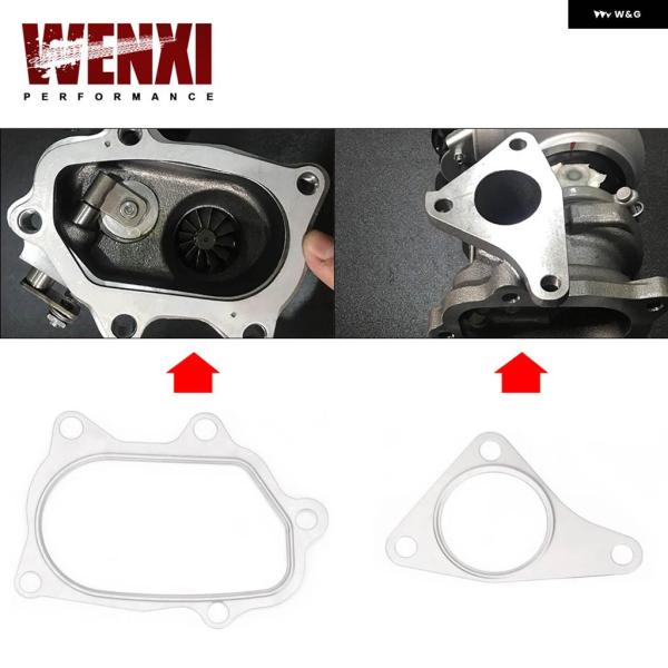 スバル トヨタ EJ20 EJ25 TD04L TD05H TD04 TD05 ターボガスケット ダウンパイプ マニホールドガスケットキット カスタム パーツ アクセサリーHigh-concerned chemical:NoneMateri...
