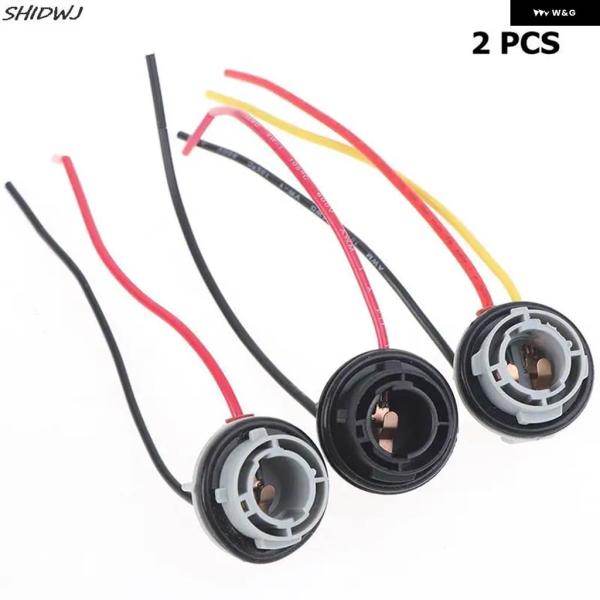 2個/ロット 1156 1157 電球ソケット BAY15D ランプホルダー P21/5W アダプタベースコネクタ ブレーキライト カー カスタム パーツ アクセサリーHigh-concerned chemical:NoneOther Pa...