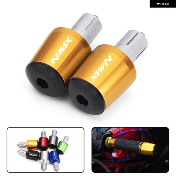 22MM バイクハンドルバー ハンドルバー キャップ ヤマハ NMAX N-MAX 155 125 150 NMAX155 NMAX125 2015-2020 2021 カスタム パーツ アクセサリーHigh-concerned chemi...