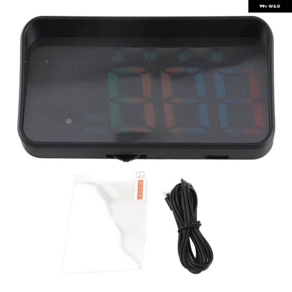 高解像度 ディスプレイ カーHUD フロントガラス GPSスピード メーター プロジェクター システム KM/H MPHオーバースピードアラートスピード表示 カスタム パーツ アクセサリーHigh-concerned chemical:No...