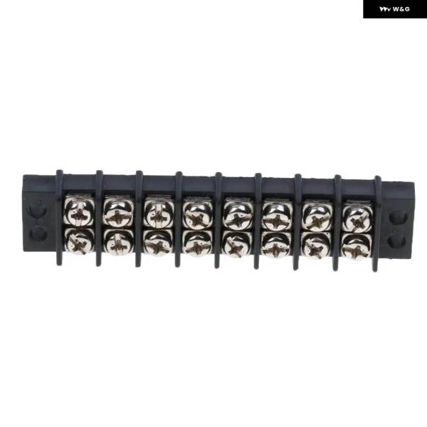 8連バスバー端子台 30A ベークライト絶縁電源分配ストリップ 12V船舶用 パネル カスタム パーツ アクセサリーHigh-concerned chemical:NoneOrigin:Mainland ChinaMaterial:Plas...