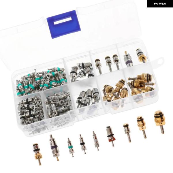 カー エアコン バルブ コア マルチサイズ バルブ コアセット エアコン システム メンテナンス カスタム パーツ アクセサリーHigh-concerned chemical:NoneReinforcing or Composite Mat...