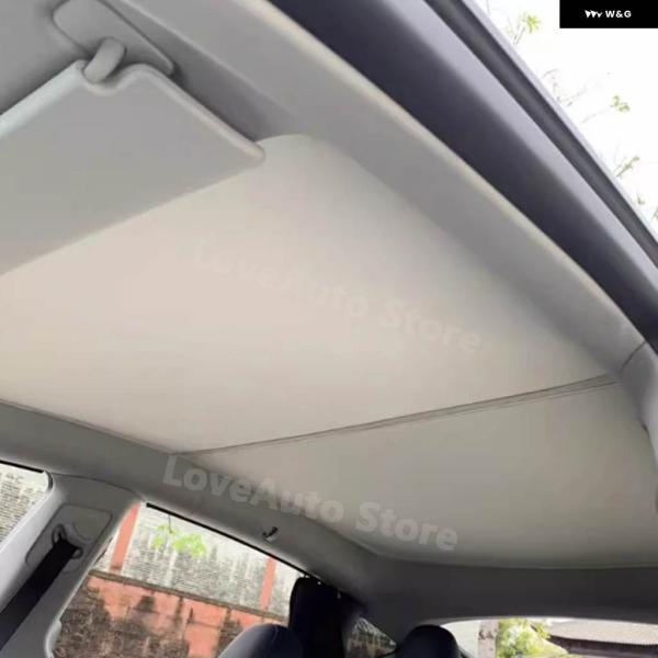 ボルボ EX30 2024 2025 車用サンルーフシェード カーテン ヒートシールド 車用ルーフサンスクリーンプレート カスタム 装飾 アクセサリー カスタムパーツ アクセサリー 交換用部品Hign-concerned Chemical:...