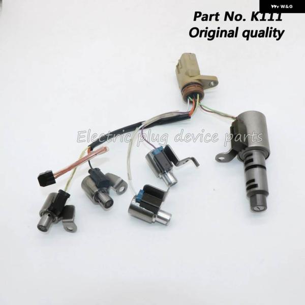 K111 K112 CVT トランス ミッション ソレノイド バルブ トヨタ ヴェルソ L4 1.8L 2009-2012 カスタムパーツ アクセサリー 交換用部品Model Number:K111Brand Name:FU HAO AUT...