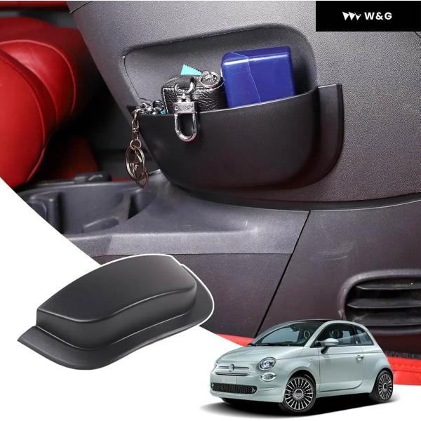 ABS カーセンター コントロール サイド 収納 ボックス 多機能整理 収納 トレイ フィアット 500 2011-2017 カーコンテナ ボックス アクセサリーHign-concerned Chemical:NoneItem Weight...