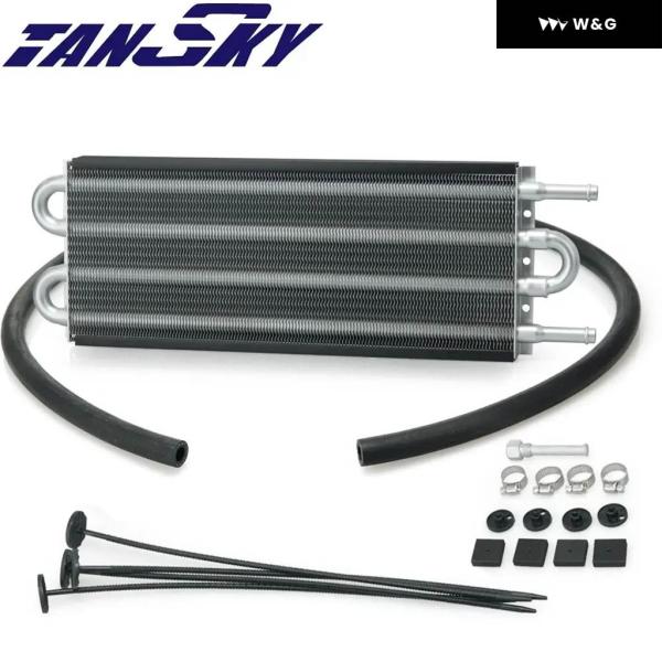 4列 ブラック 汎用 アルミ トランス ミッション オイルクーラー / ラジエーター コンバーター マニュアル オート 402 OC-1402 2 500 LBS TK-HYOC402Special Features:UniversalIt...