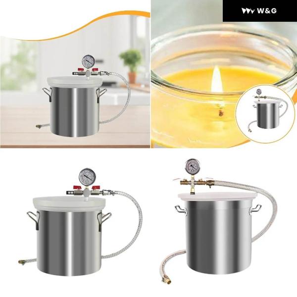 ステンレス 鋼製脱ガスチャンバー真空計エポキシエッセンシャルオイルHign-concerned Chemical:NoneMaterial:Stainless SteelModel Number:Vacuum ChamberBrand Na...