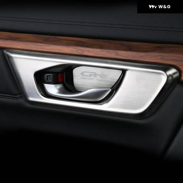 ドア内側ハンドルドアボウル フレーム スパンコールを 装飾 ステッカー に アクセサリー用品 ホンダ CRV 2017 18 19 2021 カスタムパーツ アクセサリー 交換用部品Hign-concerned Chemical:NoneI...