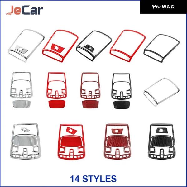 カーボン読書灯ランプ パネル トリム ステッカー リアウィンドウスイッチカバー フォード F150 2015 -2020 インテリア アクセサリー カスタムパーツ アクセサリー 交換用部品Hign-concerned Chemical:No...