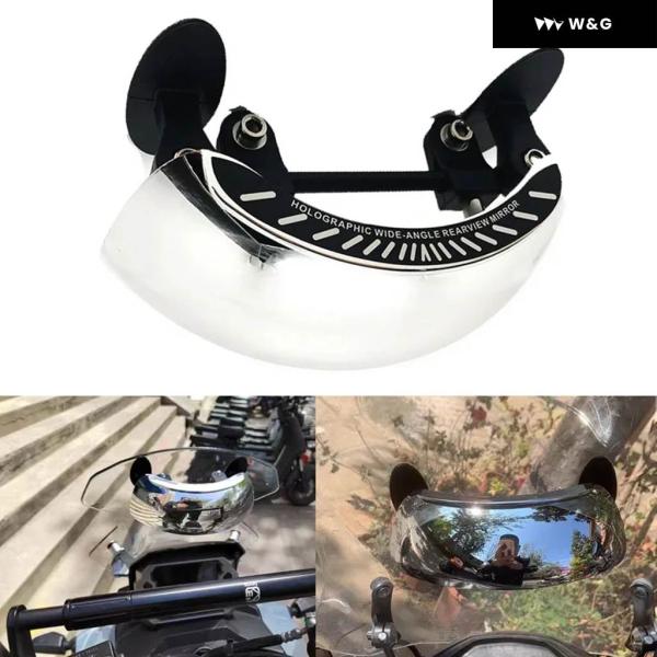 BMW F800GS F700GS F650GS ADV F700 F650GS オートバイ バイク ウインドスクリーン 180度ホログラフィック広角リアビューミラー カスタムパーツ アクセサリー 交換用部品Hign-concerned C...