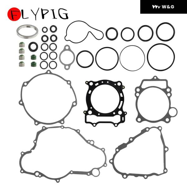 エンジン クランクケース シリンダー トップ ボトム エンド ガスケット キット ヤマハ YFZ450 YFZ 450 MZ 175 BETA RR 450 2004-2009 ATV カスタムパーツ アクセサリー 交換用部品Model N...