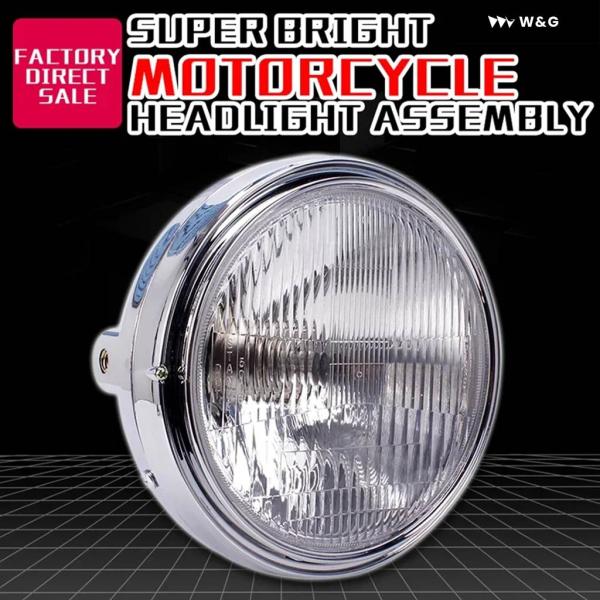 ヘッドライト アセンブリ ラウンドボウルランプ PHARE ホンダ CB400 1992-1998 CB-1 JADE JADE250 ブルーサファイア ホーネット オートバイ バイク アクセサリー カスタムパーツ アクセサリー 交換用部品...