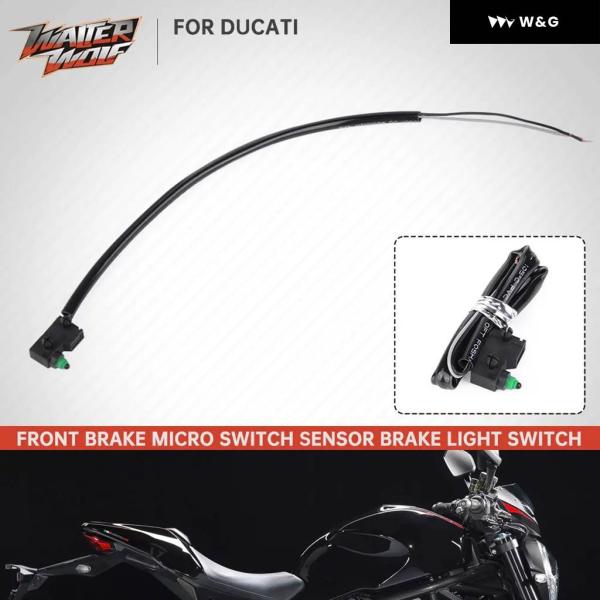 フロントブレーキスイッチマイクロスイッチセンサー ドゥカティ モンスター1100 1200 /S/R/EVO 797プラススーパースポーツ750 900 1000 SS 749 848 1098 カスタムパーツ アクセサリー 交換用部品Hi...