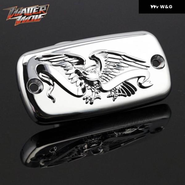 3Dフロントブレーキ リザーバー カバー ホンダ CMX 300 500 VT 400 600/C 750/DC/C/RS SHADOW 2010-2016 オートバイ バイク イーグルキャップ カスタムパーツ アクセサリー 交換用部品Pr...