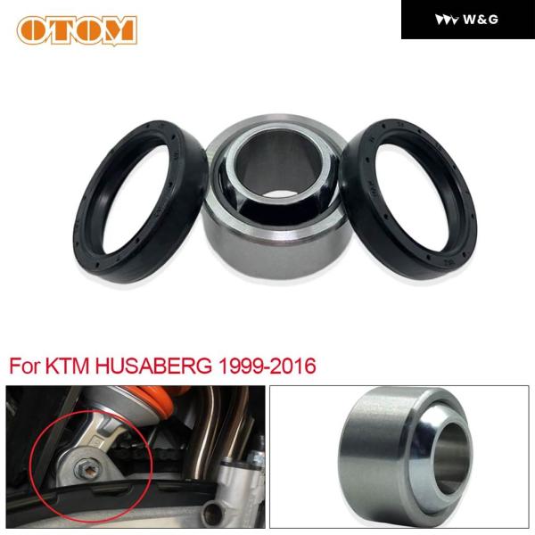 オートバイ バイク ラジアルジョイント ベアリング ダート オートバイ バイク PDS リアショック アブソーバー ロアフィッシュアイ ベアリング オイルシール キット KTM HUSABERG 1999-2016 カスタムパーツ アクセサ...