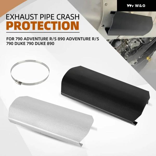 790アドベンチャーR/S 890アドベンチャーR/S 790デューク790デューク890 オートバイ バイク 汎用 マフラー パイプ ヒートシールド プロテクター カスタムパーツ アクセサリー 交換用部品Protective parts:...