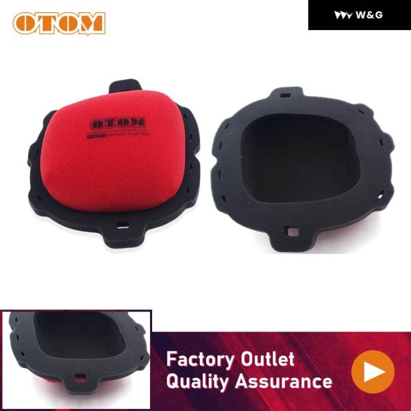 2024 オートバイ バイク エア フィルター 17213-MKE-AF0 デュアルフォームレイヤースポンジエレメントクリーナー カバー ホンダ CRF250R CRF450RX CRF カスタムパーツ アクセサリー 交換用部品Hign-c...