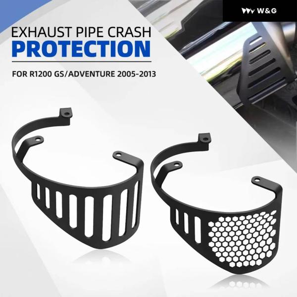BMW R1200GS/ADVENTURE 2005 2006-2011 2012 2013 オートバイ バイク マフラー マフラー カバー R1200GS カスタムパーツ アクセサリー 交換用部品Protective parts:Othe...