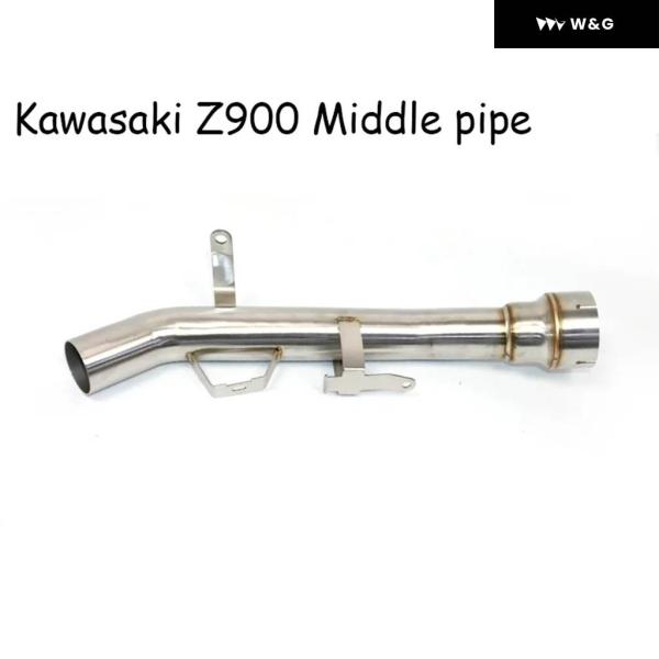 DECAT エリミネーター ダウンエキゾースト パイプ オートバイ バイク マフラー ミッド パイプ 触媒対応 カワサキ Z900 17 2018-21 カスタムパーツ アクセサリー 交換用部品Hign-concerned Chemical...