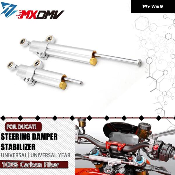 CNC調整式ステアリング ダンパー スタビライザー ドゥカティ PANIGALE R V2 899 959 1199 1299 STREETFIGHTER V4/S キャップ カスタムパーツ アクセサリー 交換用部品Hign-concern...