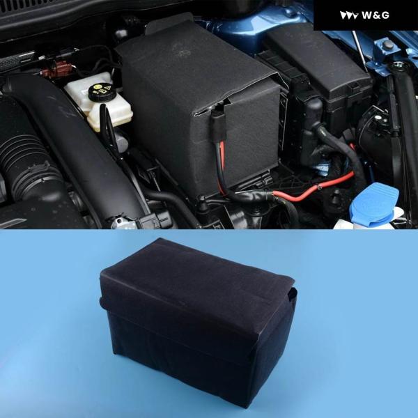 バッテリー 凍結ケースカバー 断熱ジャケットコットン ボックス ヒートサーモクロスVW パサート ゴルフ ジェッタA3レオンビートルに適合 カスタムパーツ アクセサリー 交換用部品Hign-concerned Chemical:NoneCo...