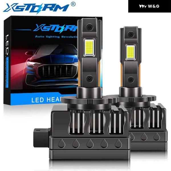 XSTORM D1S D2S D3S D4S D8S LED ヘッドライト HID D1R D2R D3R D4R D8R バルブ 100W 30000LM 車用ライト ターボランプ CANバス 6500K 自動車 カスタムパーツ アクセサ...