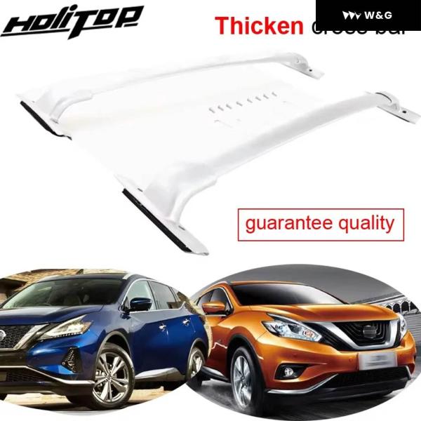 横置きルーフラッククロスバーラゲッジレール 日産 ムラーノ2015-2025 厚み デザイン フル 合金 非常に丈夫 カスタムパーツ アクセサリー 交換用部品Hign-concerned Chemical:NoneSpecial Featu...