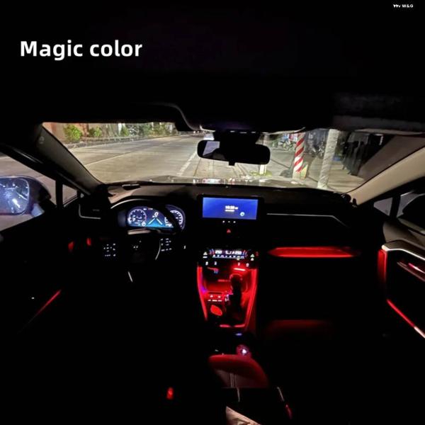 トヨタ RAV4 20-23 車 LED ムードライト センター コンソール インテリア アンビエントランプ メインドライブ COPILOTライト 装飾 アクセサリー カスタム パーツ アクセサリーFor Vehicle Brands/Mo...