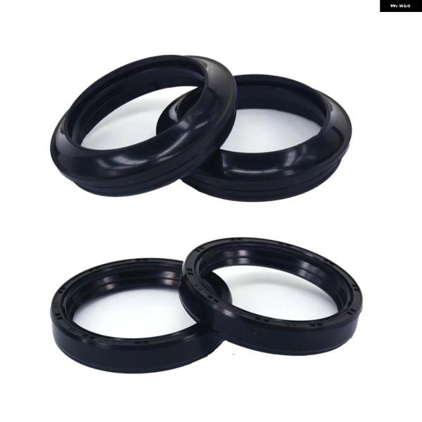 オートバイ フロント フォーク ダンパー ダストカバー オイルシールセット キット スズキ RM125 RM250 1996 1997 1998-2000 DRZ400E DRZ400S カスタム パーツ アクセサリーProtective ...