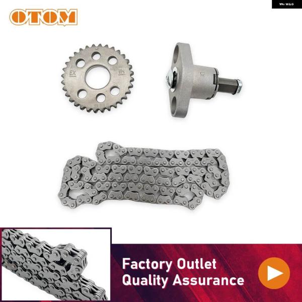 オートバイ タイミング チェーン 120リンク テンショナー ボルト シールリング カムシャフト スプロケット KEWS LONCIN YBS300 エンジン タイミング駆動部品 カスタム パーツ アクセサリーHigh-concerned ...