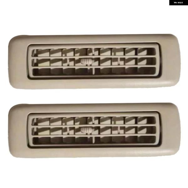 2X ルーフリア エアベント グリル 62985-60010-A0 トヨタ プラド レクサス GX470 2002-2009 ベージュ サイドエア アウトレット ノズル2X ルーフリア カスタム パーツ アクセサリーHigh-concern...