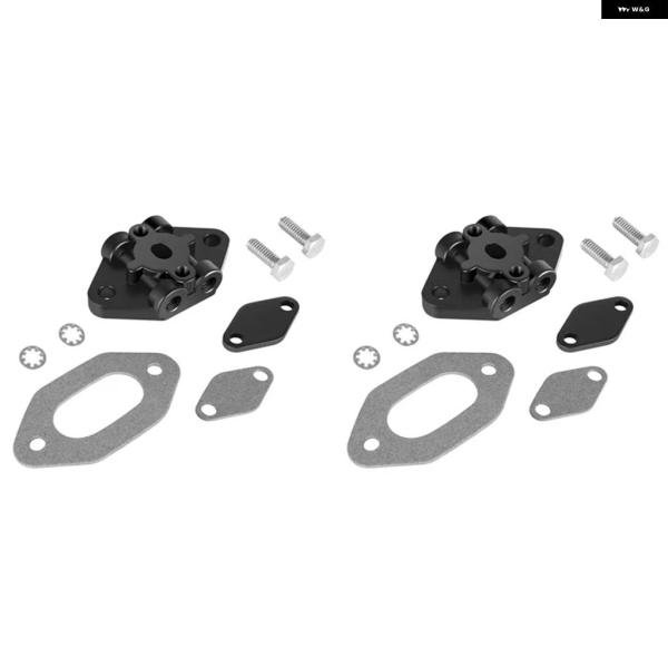 2X 21970 トリム ライン シリンダー / マニホールド コネクタ キット MERCRUISER ALPHA BRAVO ドライブ 交換用 98825A4 8M0080805 8M0137703 カスタム パーツ アクセサリーHigh...