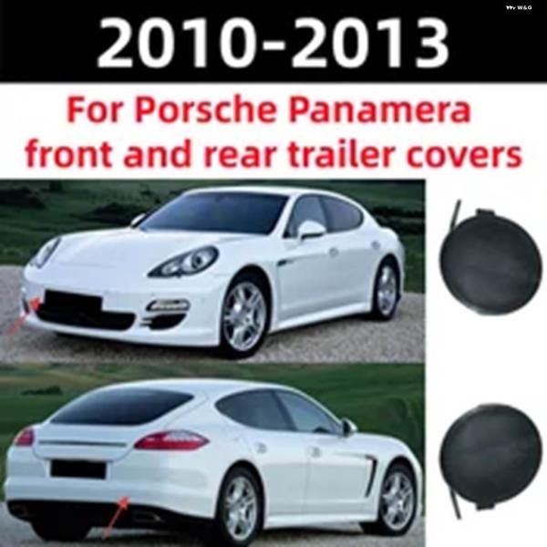 ポルシェ パナメーラ 2010-2013 車用 フロントリア バンパー 未塗装 トレーラー牽引カバー OE: 97050570300 97050580300G2L カスタム パーツ アクセサリーHigh-concerned chemical...