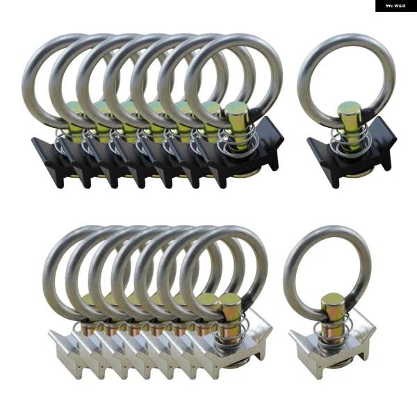 8個スタッドフィッティングタイダウンラウンドリング トラック ベッドレールアクセサリー付属 カスタム パーツ アクセサリーHigh-concerned chemical:NoneCountry/Region of Manufacture:C...