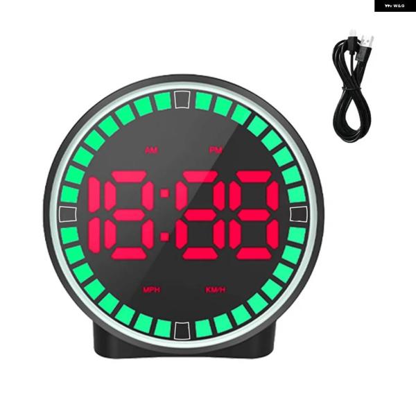 車用HUD スピード メーター GPS ダッシュボード 7色ライト 速 度超過ハザード 大型フォント 汎用 カスタム パーツ アクセサリーHigh-concerned chemical:NoneBrand Name:HcaloryOrigi...