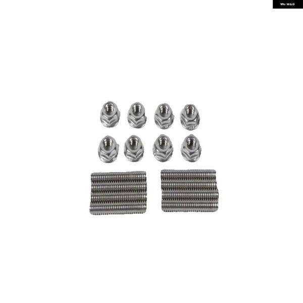 8ピース SBC バルブ カバー スタッドキット 1/4インチ-20X 1 1/2インチ スモールブロック シボレー 283 350 400 エンジン スタッド カスタム パーツ アクセサリーHigh-concerned chemical:...