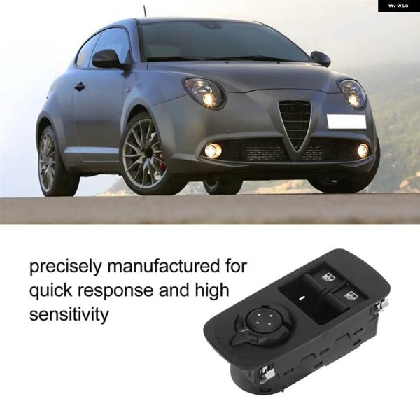 汎用 ウィンドウリフター 156085170 ウィンドウレギュレータースイッチ アルファロメオ ミト 2008-2018 156080933 電動パワー コントロール リフター カスタム パーツ アクセサリーHigh-concerned c...